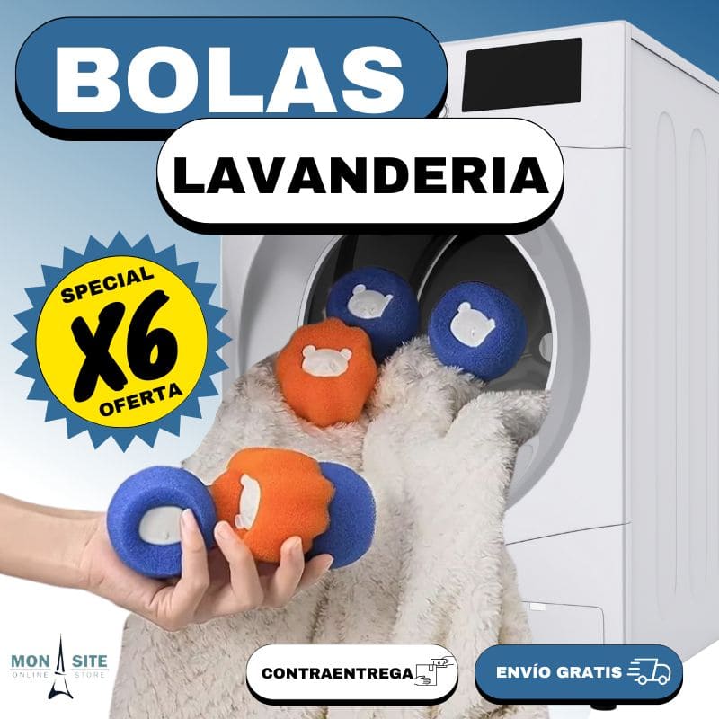 Bolas lavadora Antipelos – Monsite Guatemala