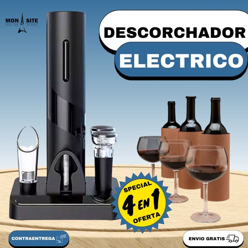 Descorchador de Vino KIT COMPLETO